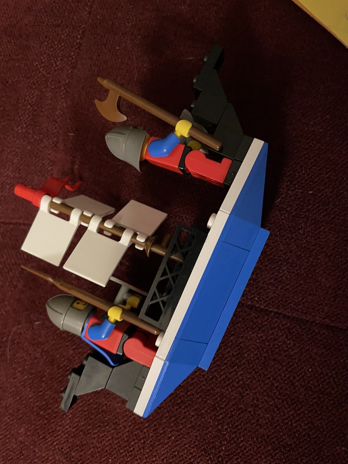 LEGO Ritter Segelschiff / King's Oarsmen / 6017 Komplett Inkl. BA ...