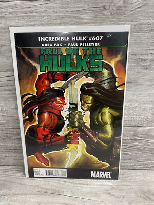 Marvel Comics Incredible Hulk Fall Of The Hulks #607 Modern Age 2010 ...