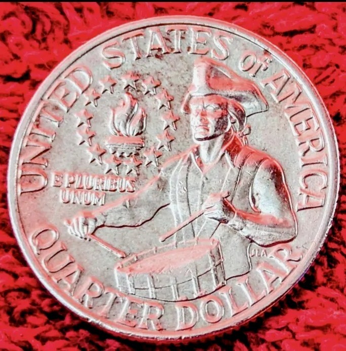 Rare Bicennial Quarter Dollar Coin BU "Drummer-boy" | eBay