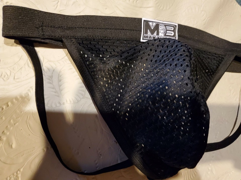 Black Mesh Slim Waistband Jock Strap Custom Made Man-Builder Jock | eBay