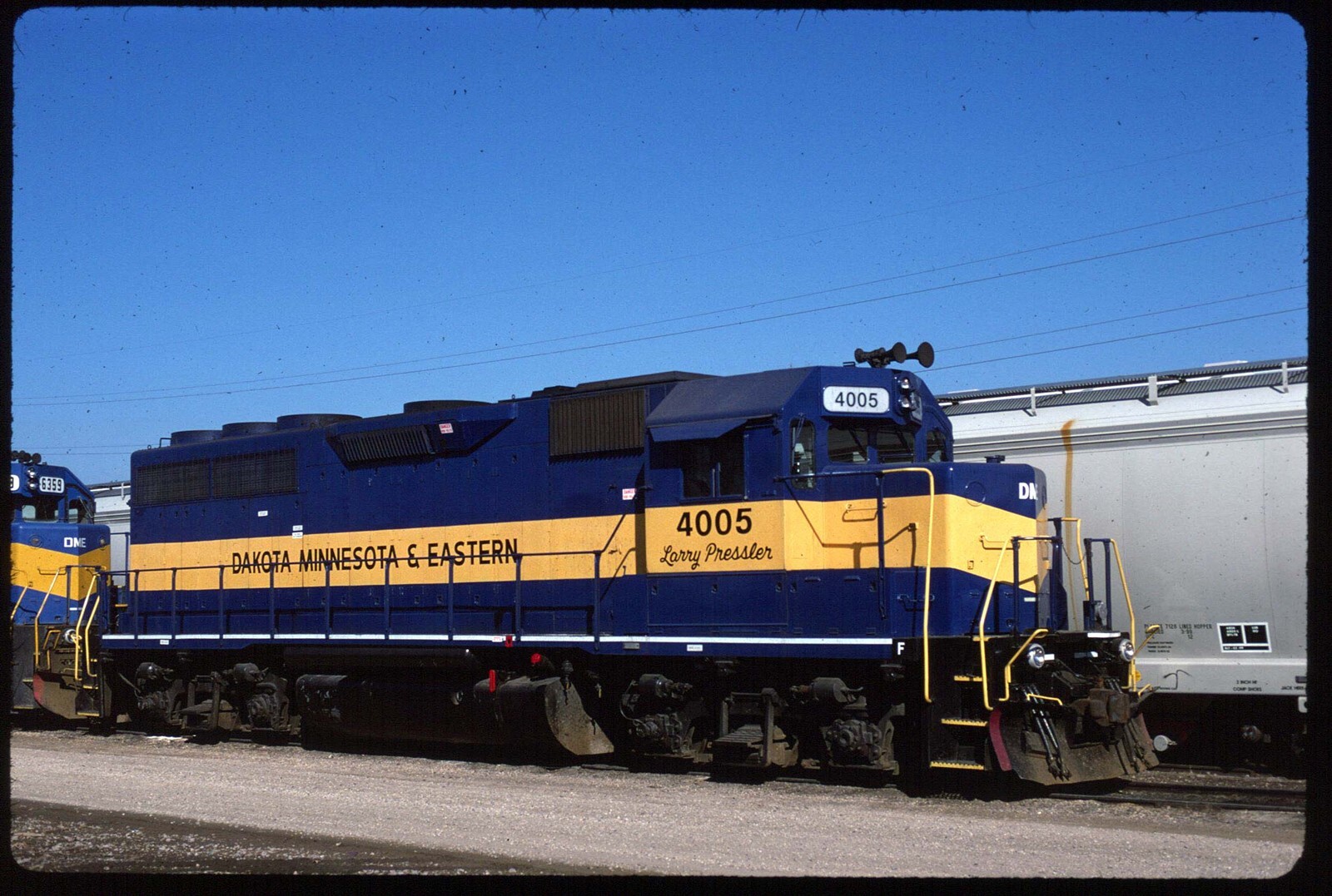 Original Rail Slide - DME Dakota Minnesota & Eastern 4005 Waseca MN 3-4 ...