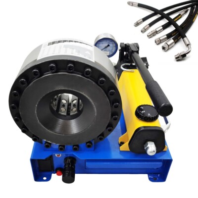 Portable Hose Crimper Manual High Pressure Hydraulic Hose Clamping ...