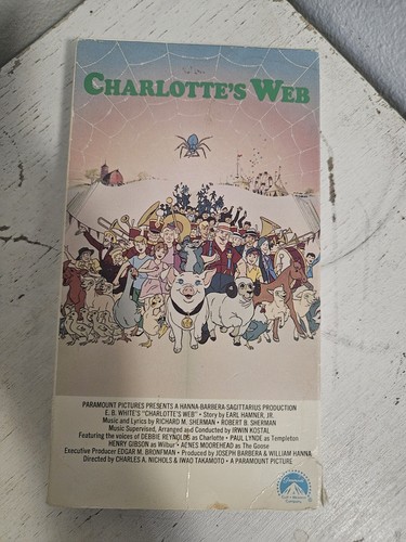 Charlotte's Web VHS 1988 Edition Vintage Classic Animated Kids Movie | eBay