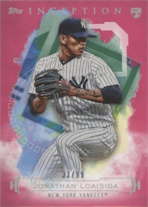 2019 Topps Inception - Jonathan Loaisiga #49 Magenta /99 (RC) for sale ...