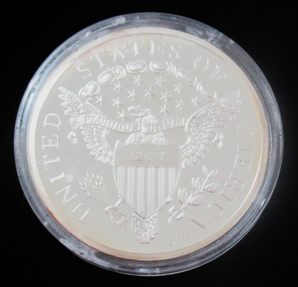 2000 Dexter Dollar The King of America Coins .999 Silver Choice Proof ...