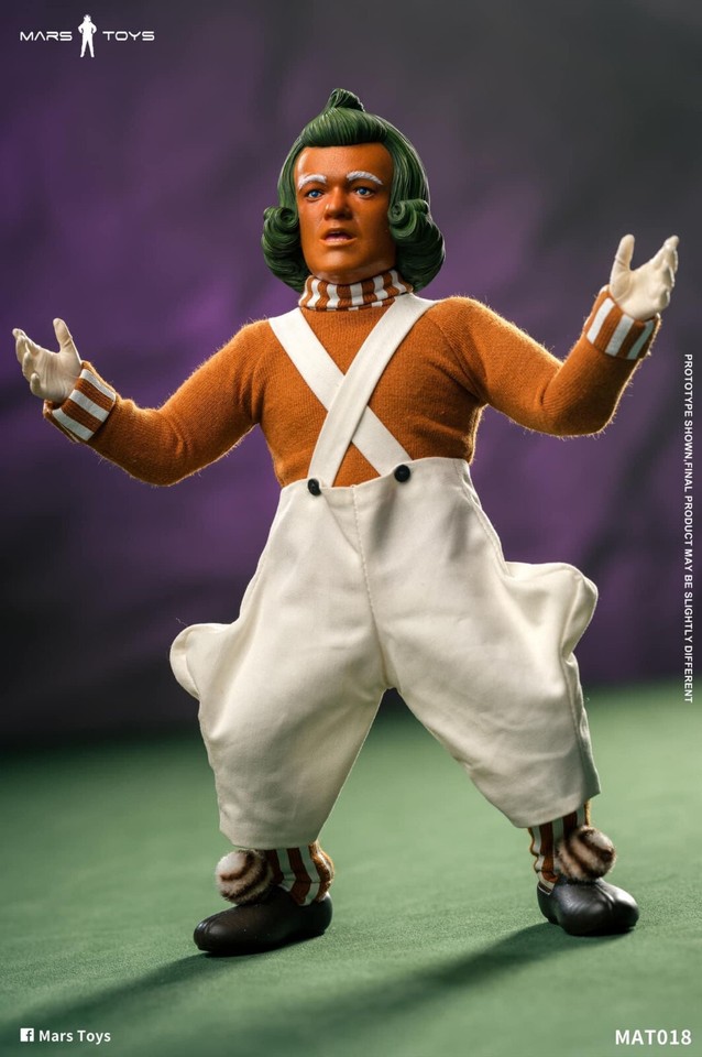 1/6 Scale Action Figure Display Stand Willy Wonka & the Chocolate ...