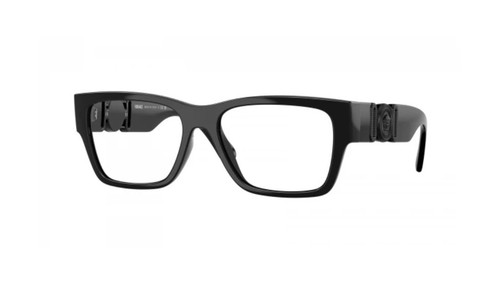 VERSACE VE3368U 5360 Black Demo Lens 55 mm Men's Eyeglasses | eBay