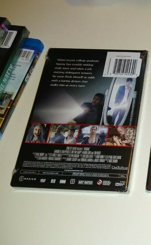 Karma (DVD, 2018) free 1st class ship w/track, new/sealed | eBay