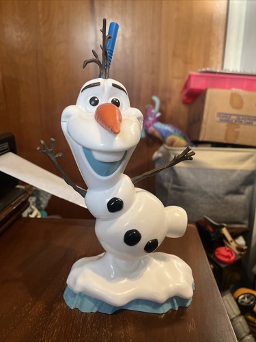 Disney Parks Frozen Snowman Olaf Sipper Cup - Excellent Condition With ...