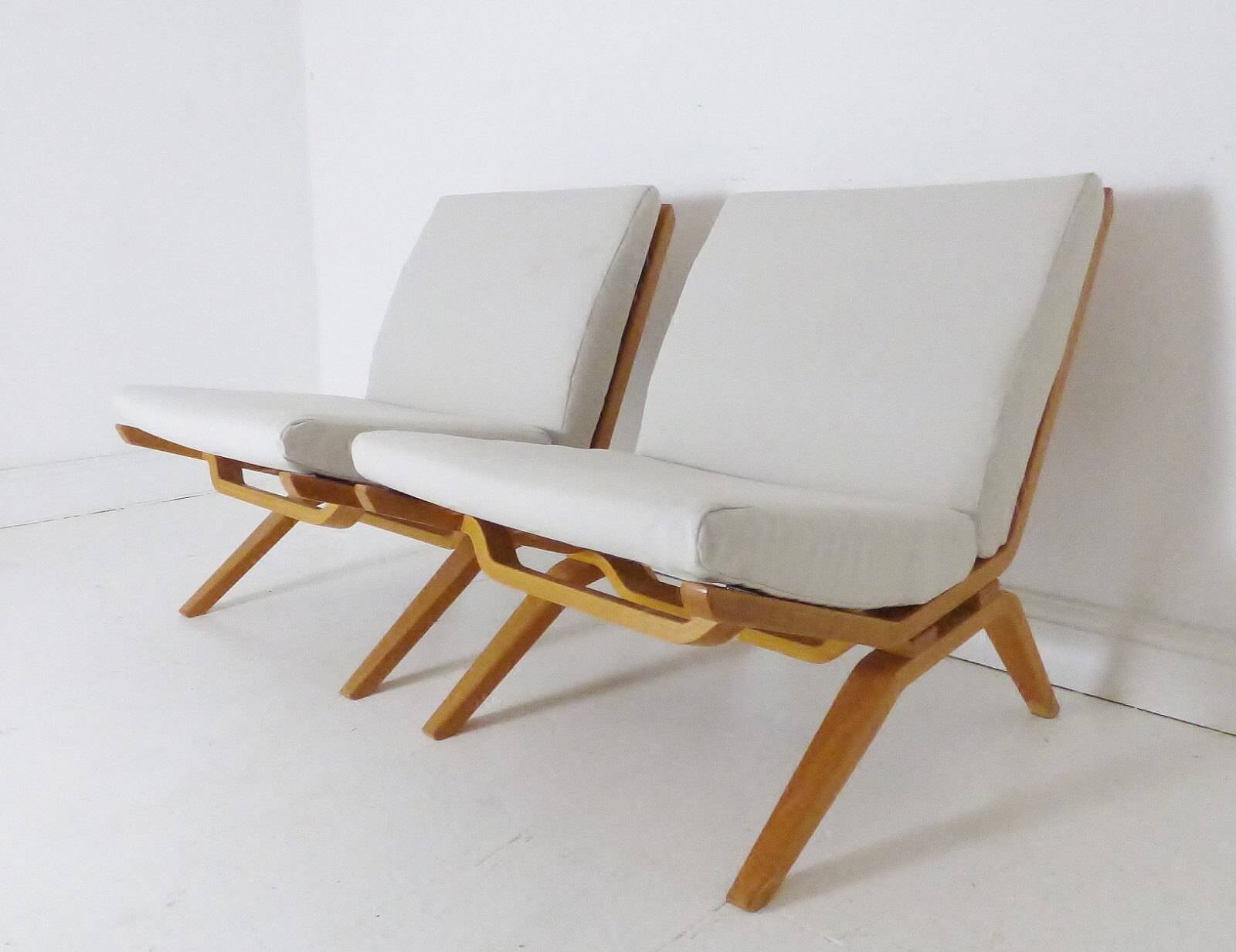 STUNNING PAIR VINTAGE STAG MODEL S725 GOBLE LOUNGE CHAIRS - 1960's ...