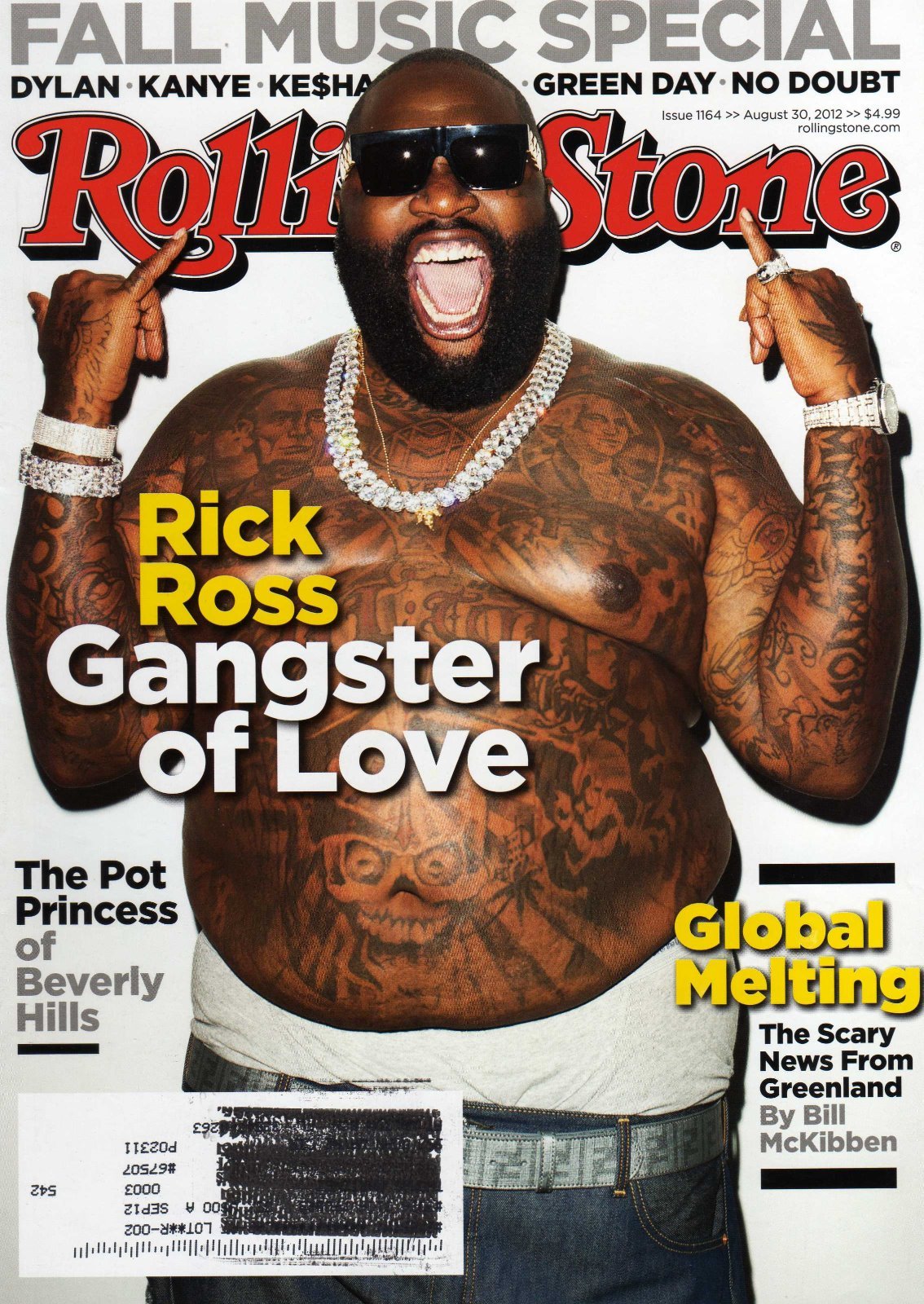 Rolling Stone Magazine - 30 August 2012 - Featuring RICK ROSS | eBay