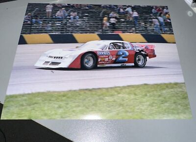 1980 #2 Mark Martin Dillon ASA Milwaukee Mile 8x10 Photo short track ...
