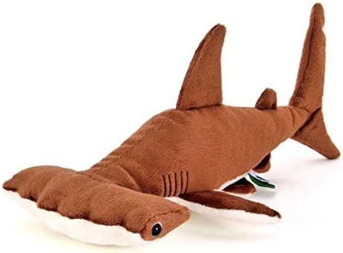 Scalloped Hammerhead Shark Realistic Plush Toy M Size 38cm Colorata ...