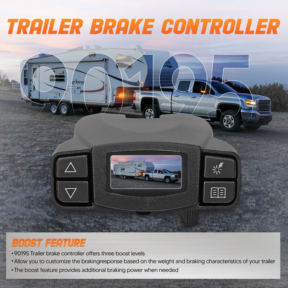 Tekonsha P3 Prodigy Electric Trailer Brake Control Module Controller ...