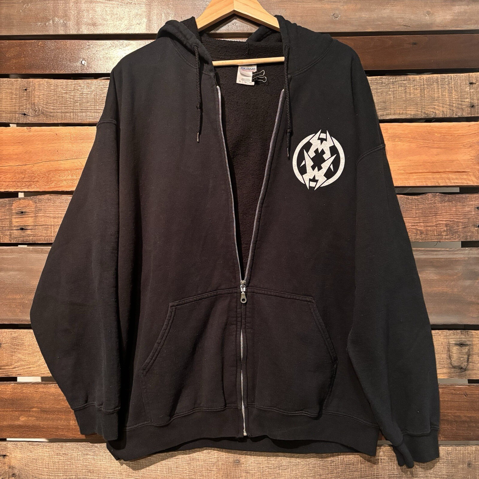 Municipal Waste Trump Hoodie XL Hooded Sweatshirt Zip Up Thrash Metal ...