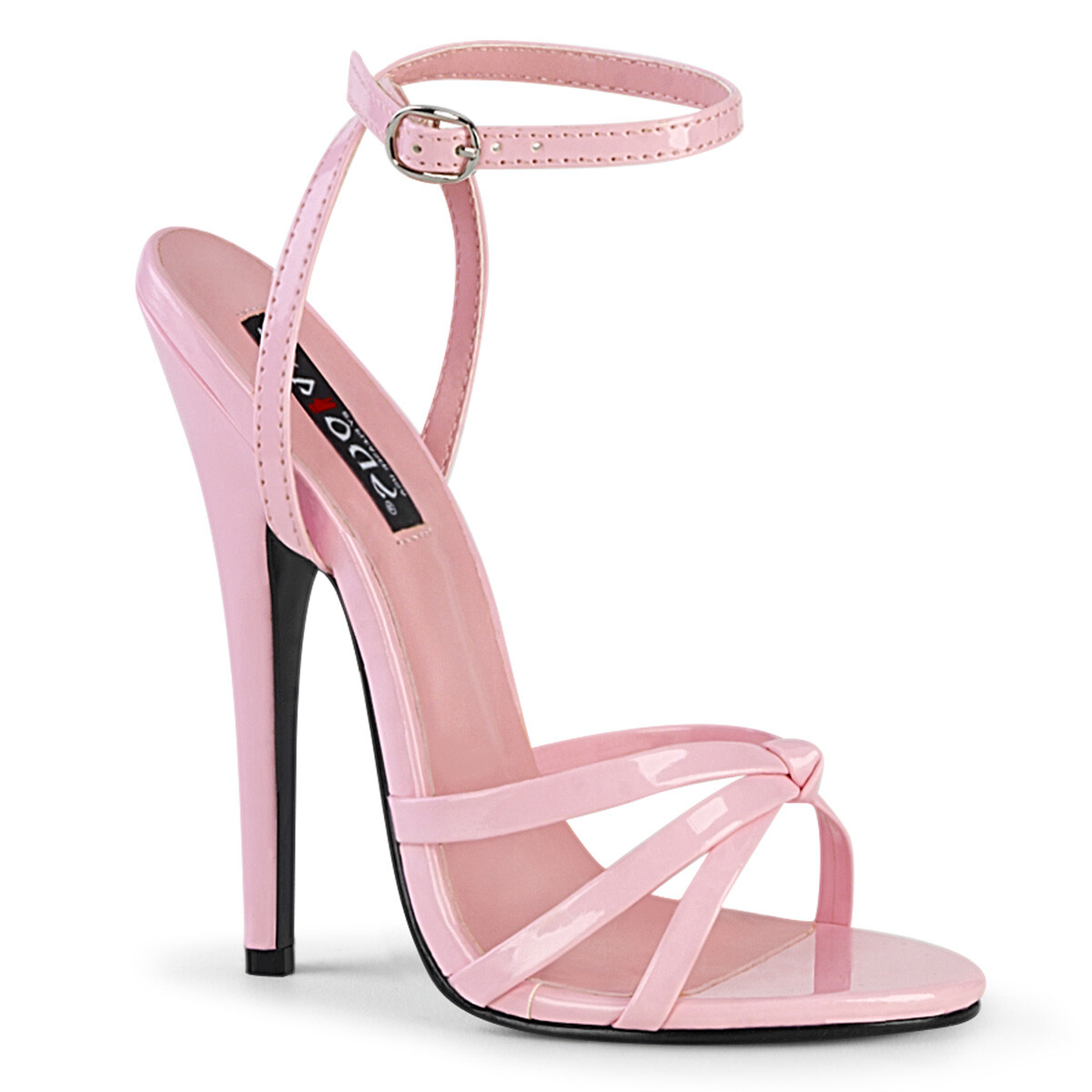 6" Hot Pink Stiletto Strappy Ballet Toe High Heels Mens Crossdresser ...