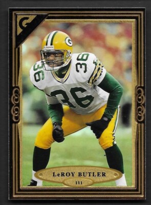 1997 Topps Gallery #111 LeRoy Butler Green Bay Packers HOF | eBay