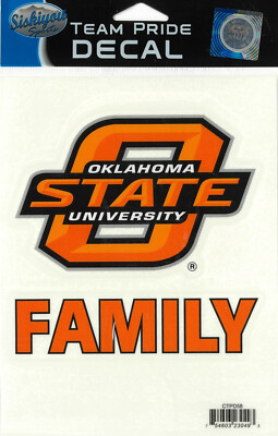NCAA Oklahoma State University COWBOYS OSU Team Pride Decal STICKER | eBay