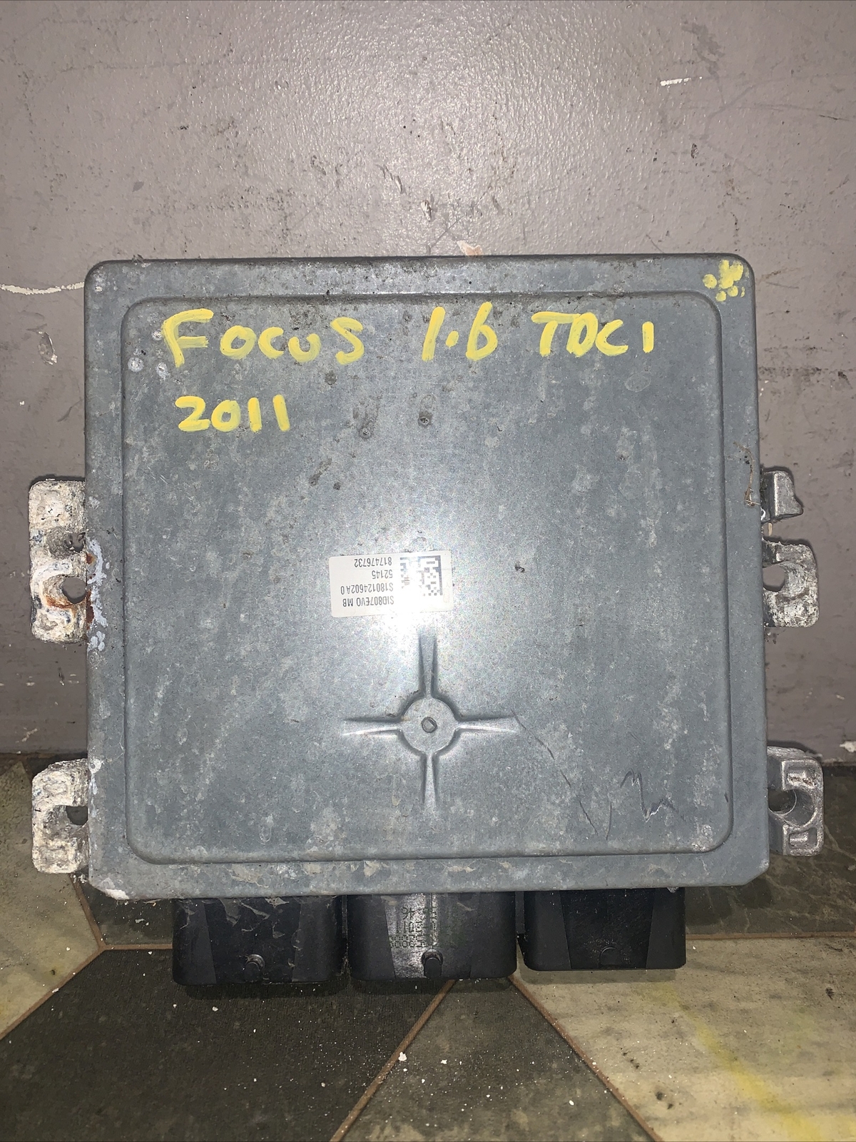 Ford Focus Mk3 2011 - 2014 1.6 TDCi Continental Engine ECU Control Unit ...