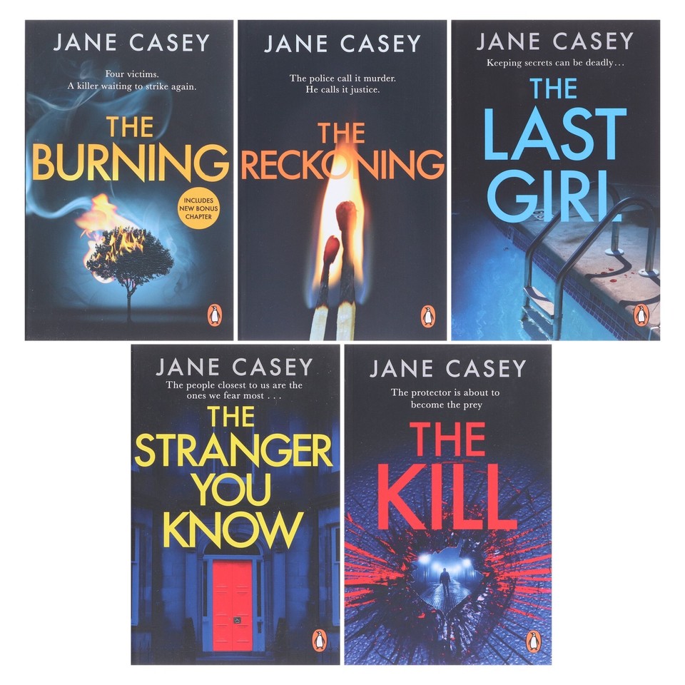 Maeve Kerrigan Series by Jane Casey 5 Books Collection Set - Fiction ...