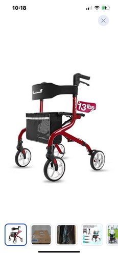 New”Planet Walk (lightweight) Walker W/seat&brakes(retail$139)”Local ...