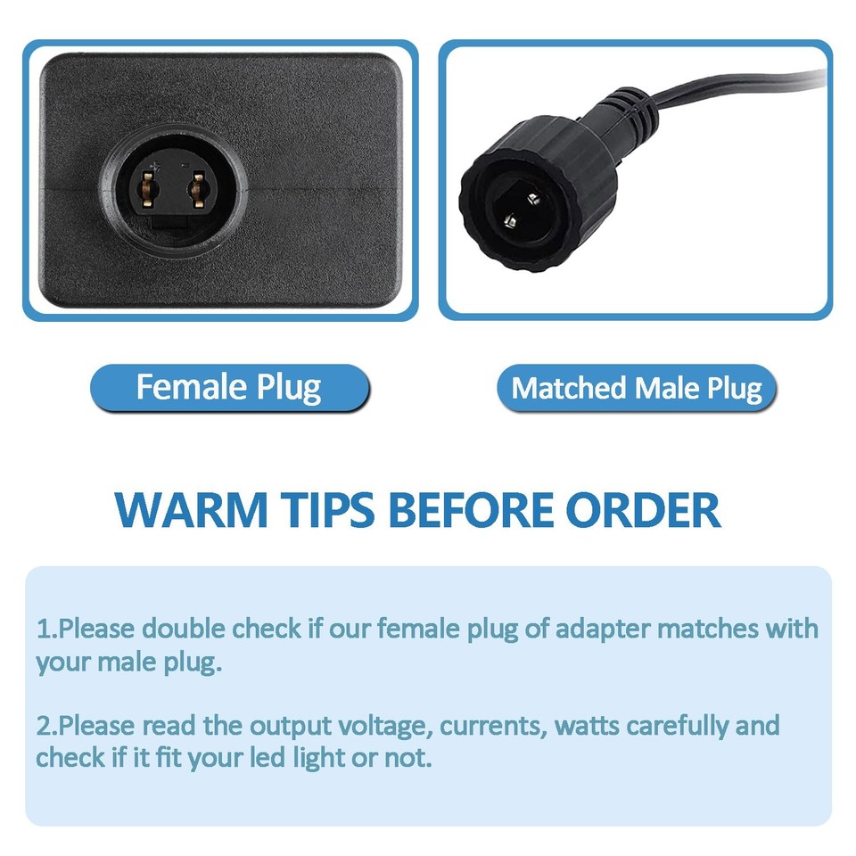 12V 1A Inflatable Adapter Power For Outdoor Christmas Inflatable ...