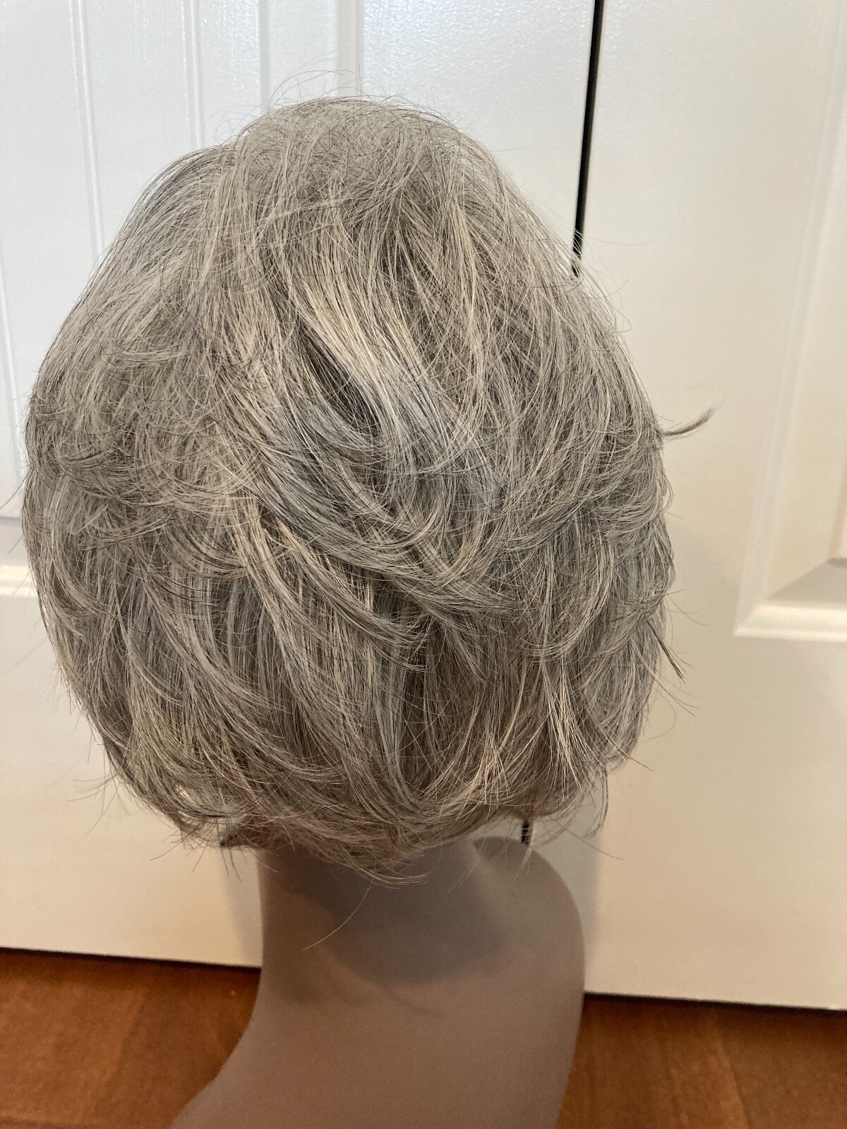 NEW! LUXHAIR NOW BY SHERRI SHEPHERD "ANGLE WEDGE" WIG-CHARCOAL GREY | eBay