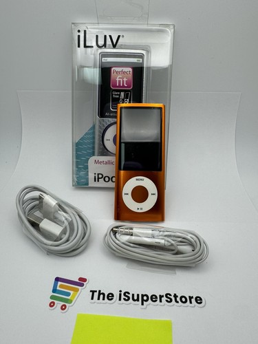 Apple iPod Nano 5rd Generation 8GB Orange + 1 YR Warranty FREE SHIP | eBay