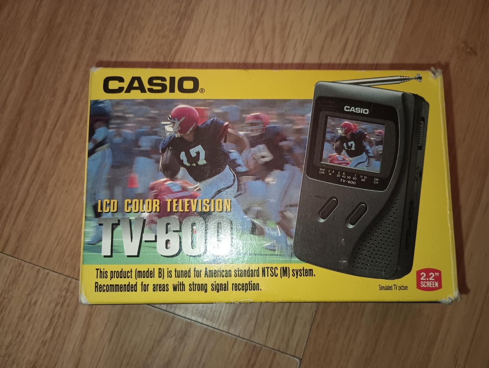 Casio TV-600 Portable LCD Analog Color Television Travel Camper Tent ...