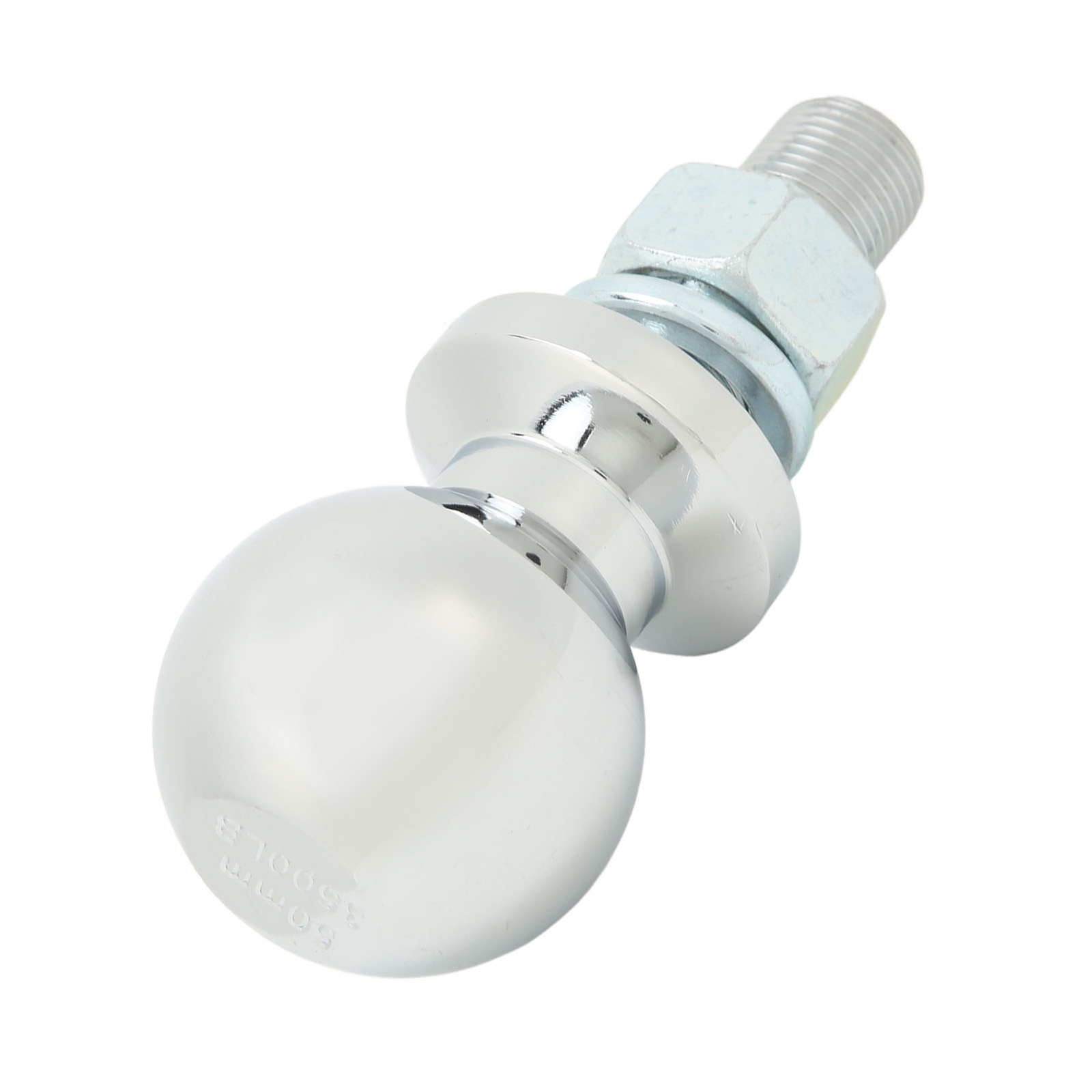 New Trailer Hitch Ball Carbon Steel 3500lbs Towing Balls 50mm Diameter ...