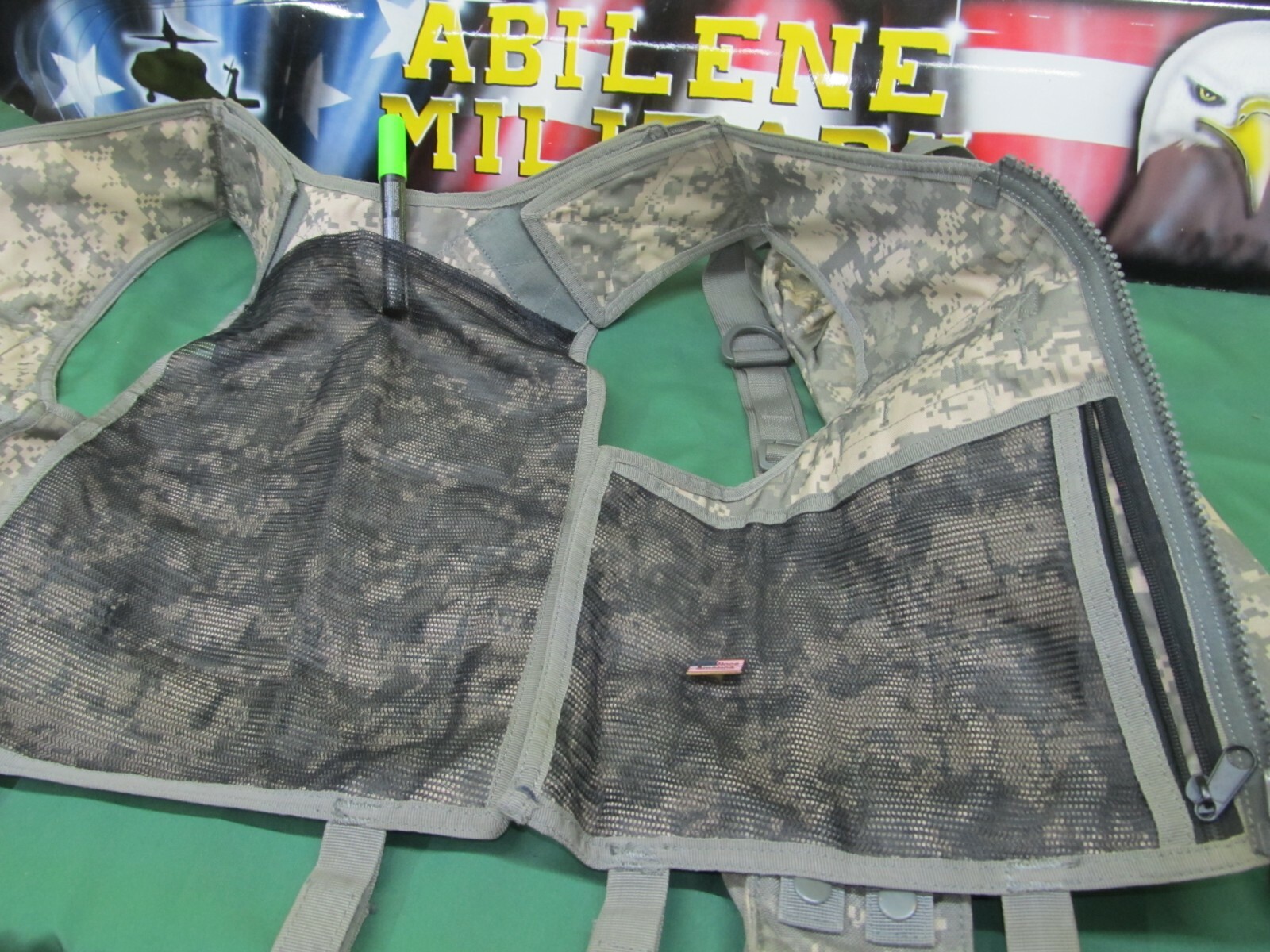 Army ACU FLC Carrier Vest Shooting Vest LBE Military Pouches Hydration ...