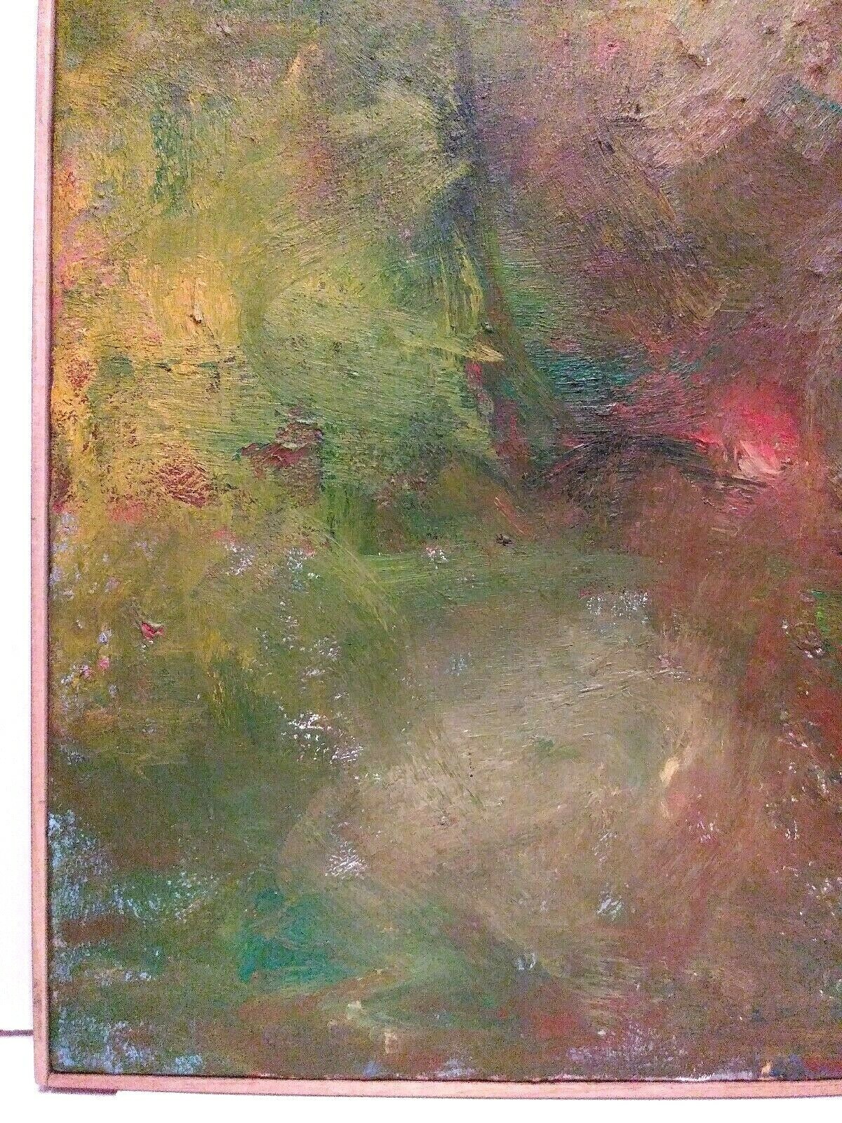 1990 LAWRENCE SALANDER Sd ORIG O/C ABSTRACT LANDSCAPE Sd Infamous ...