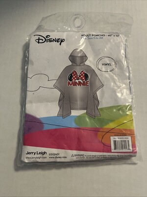 Minnie Mouse Rain Jacket – Disney, One Size Fits All | eBay