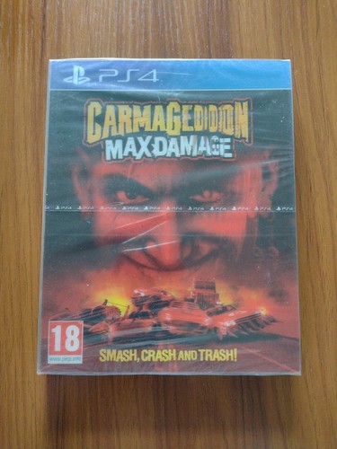 Carmageddon Max Damage (Sony PlayStation 4) Lenticular Sleeve Cover Edition, PS4 | eBay UK