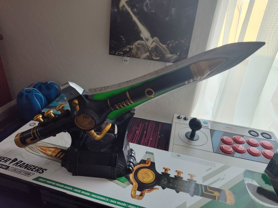 Power Rangers Lightning Collection Ranger Dragon Dagger Hasbro Green ...
