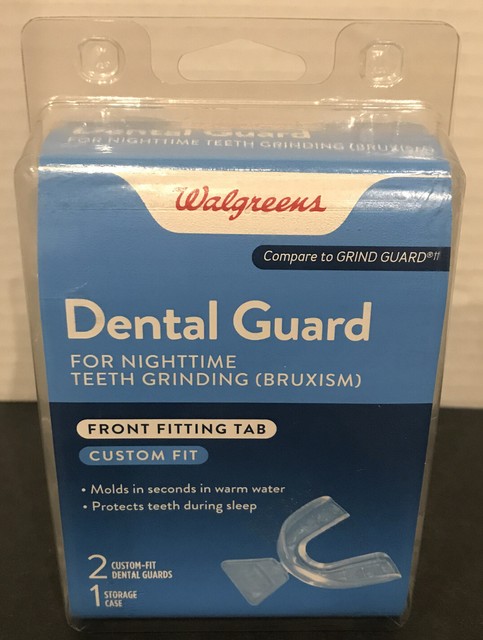 Walgreens Custom Fit Dental Guard 2 W/ Case for Nighttime Teeth ...