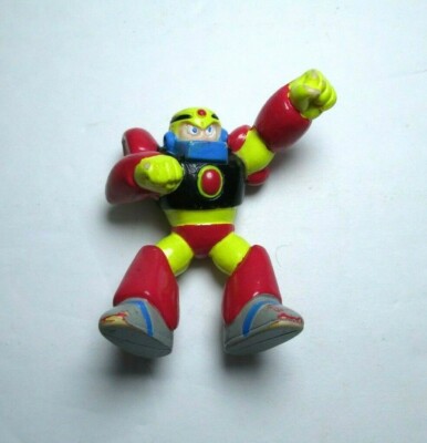 1995 1996 Megaman 21st Century Gutsman Mini Action Figure Capcom Bandai ...