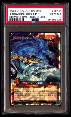 PSA 10 Abyssal Dragon Lord Abyss Poseidra RD/VSP1-JP015 Over Rush Rare Japanese | eBay