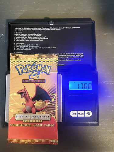 Pokémon Expedition Base Set Booster Pack - Charizard Art - **HEAVY** 17 ...