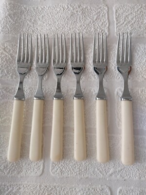 Set Of 6 Vintage Art Deco Style Forks | eBay UK