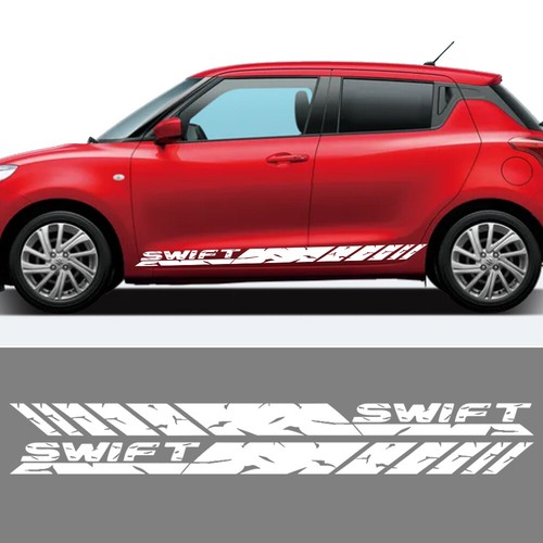 For Suzuki Swift Car Vinyl Decal Sticker Graphics Kit Sport Side Door ...
