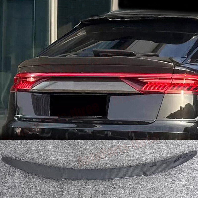 Carbon Fiber Rear Tail Trunk Door Spoiler Wing 1pc Fit For 2019-2023 ...