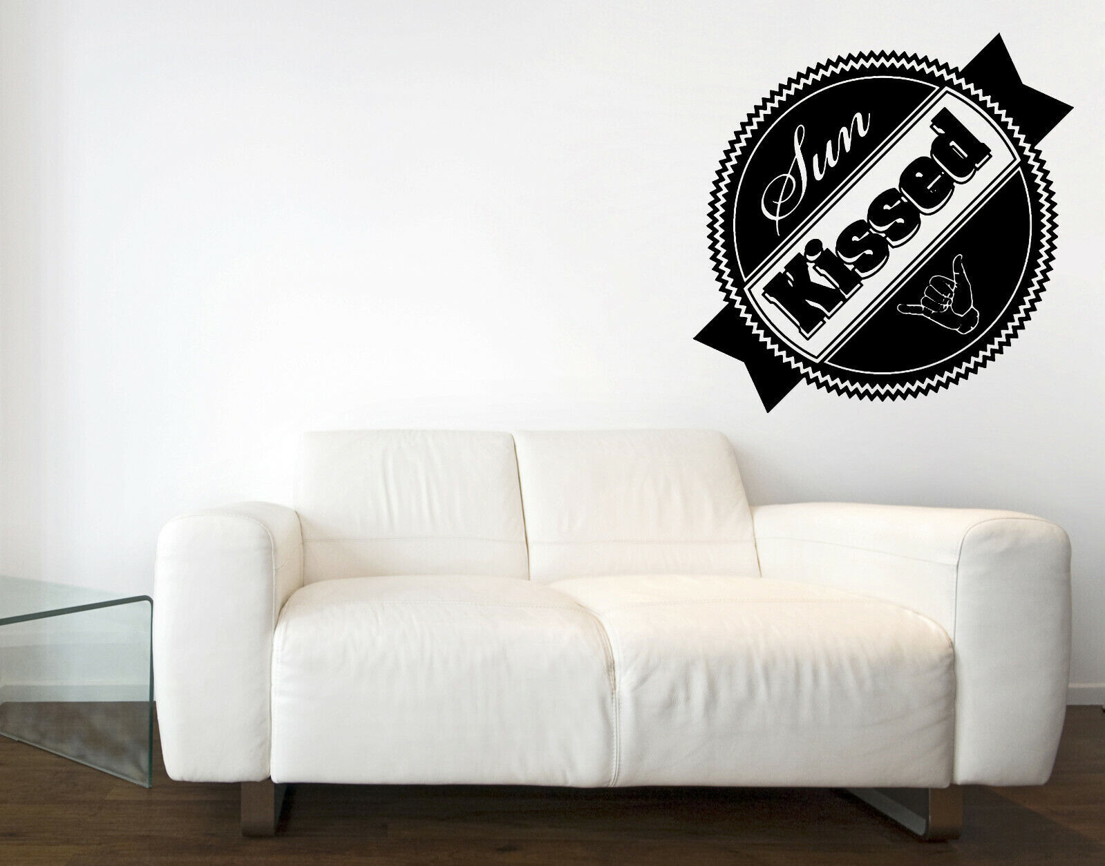 Wall Decal Beach and Solarium Labels Stickers Sun Kiss Vinyl Decor ...