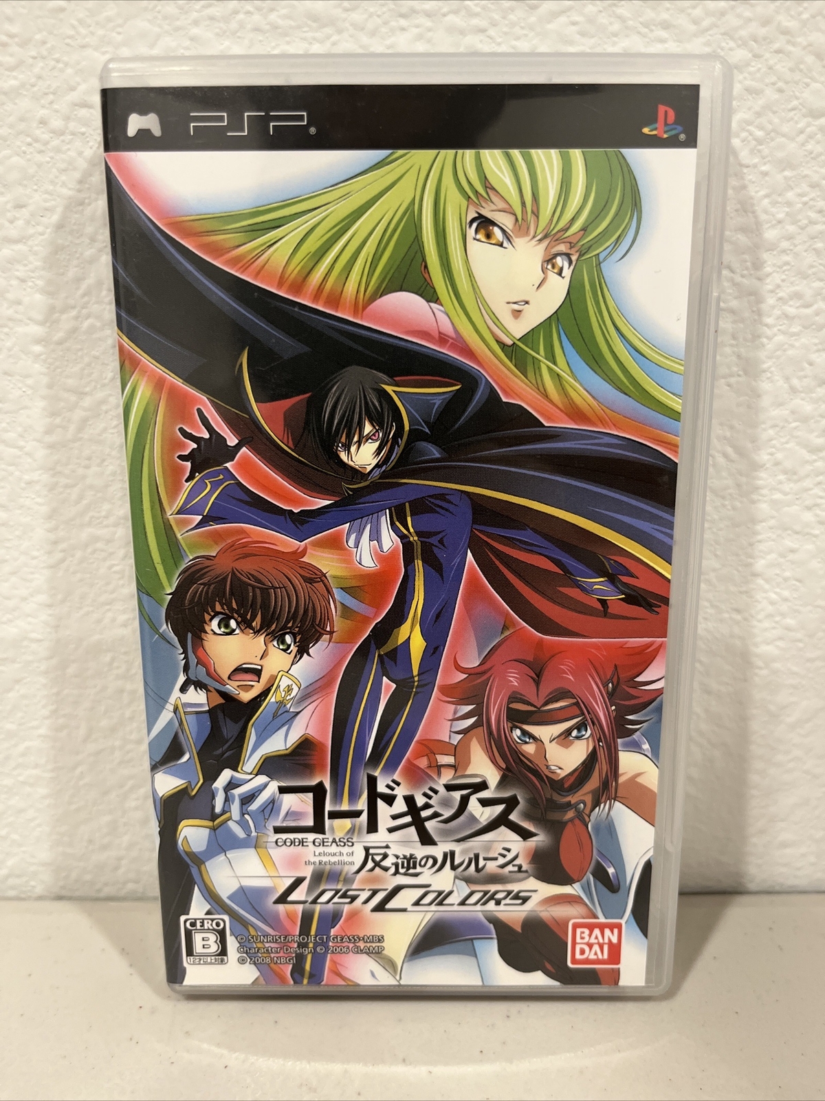 PSP - Code Geass: Hangyaku no Lelouch: Lost Colors - Japanese - US ...