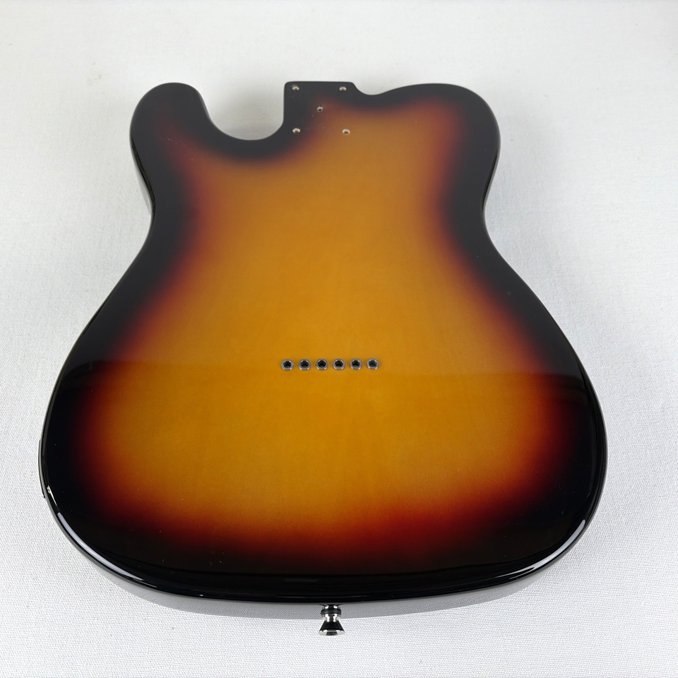 Sunburst Loaded Thinline Tele Style HH Guitar Body ~ Excellent ...