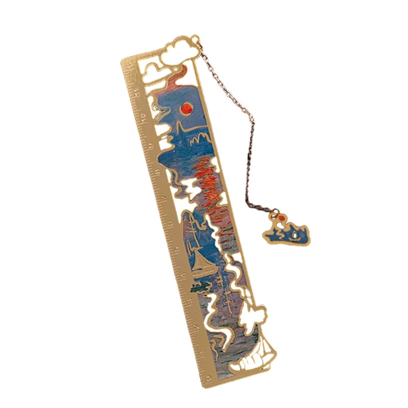 Vintage Hollow Bookmarks with Chain Metal Bookmarks for Teacher Book ...