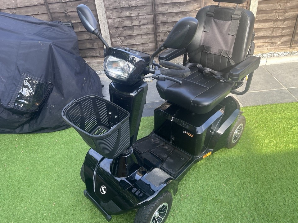Sunrise Sterling S700 Mobility Scooter - New Batteries 8mph, All ...