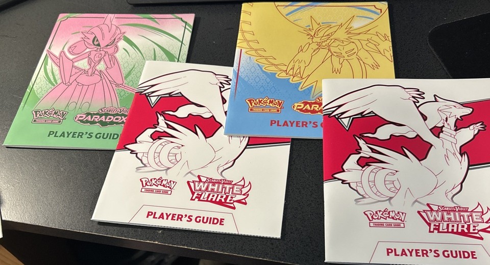 Pokémon TCG Elite Trainer Box ETB Player's Guide Booklet (Various You ...