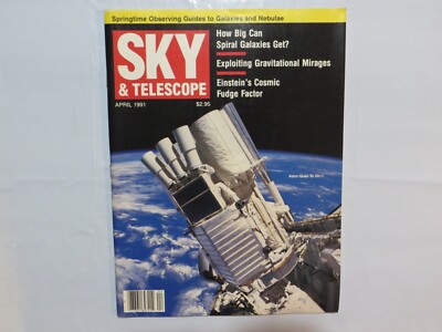 Sky & Telescope Magazine 1991 April OA | eBay