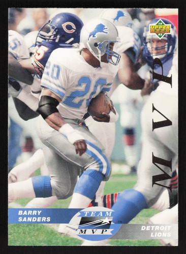1993 Upper Deck #TM18 Barry Sanders MVP Card TCCCX | eBay